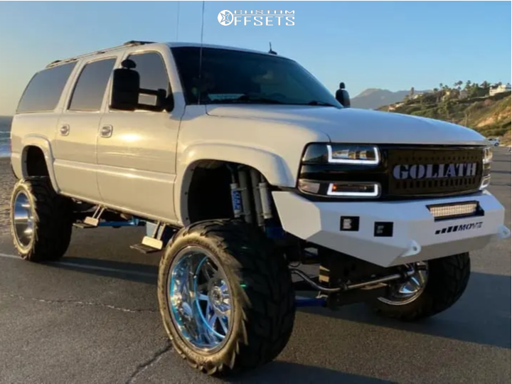 Wheel Offset 2002 Chevrolet Suburban Super Aggressive 3"-5" Suspension ...