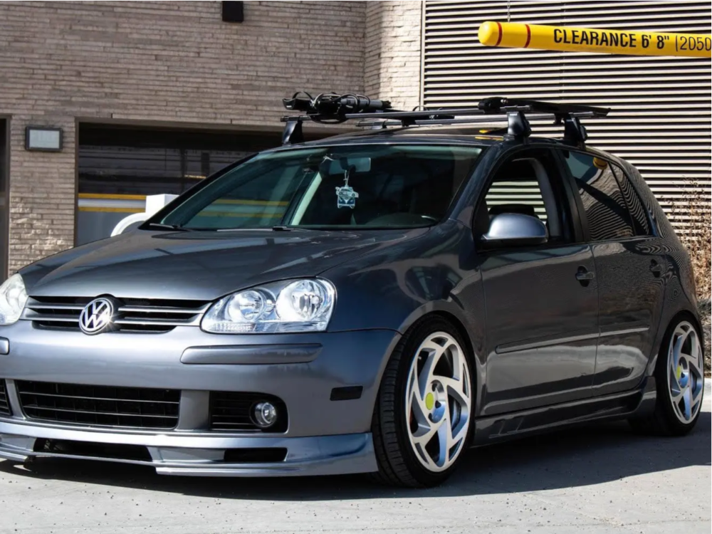 2007 Volkswagen Rabbit Wheel Offset Nearly Flush Coilovers | 1591454 ...
