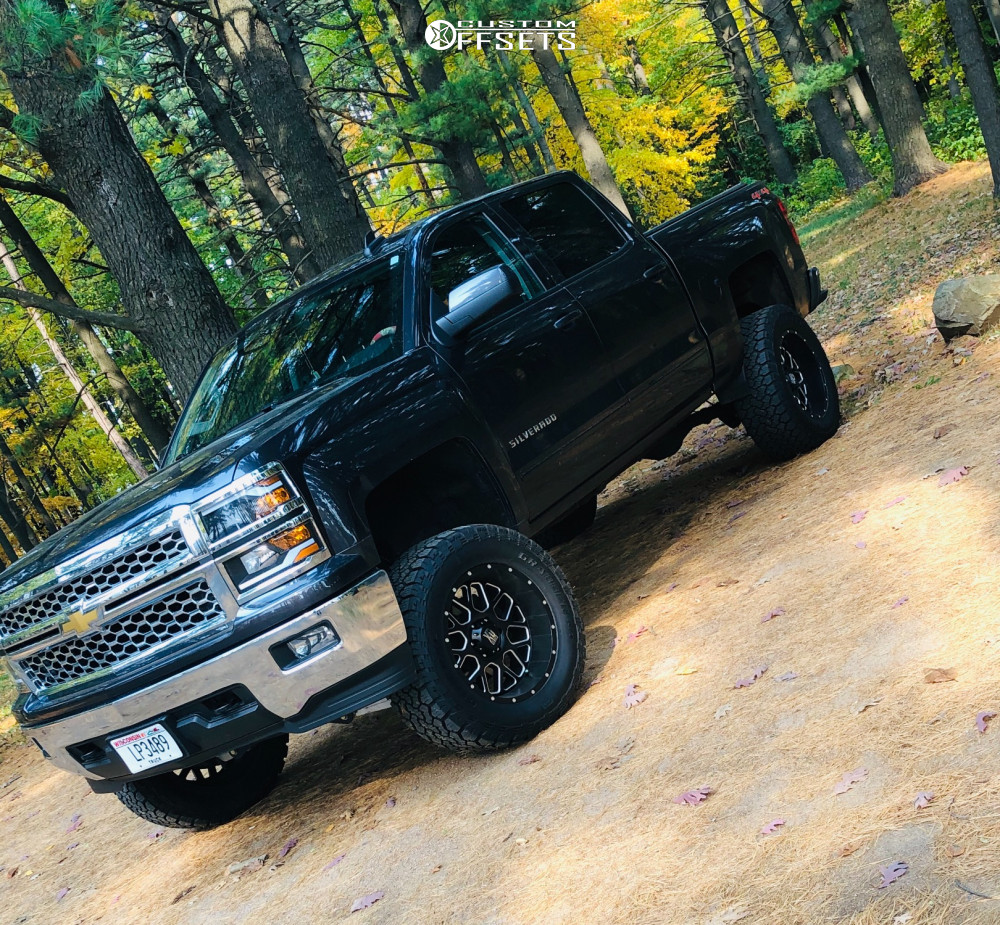 ReadyLIFT 7" Suspension Lifts for 14-18 Chevrolet Silverado 1500, 14-18 ...