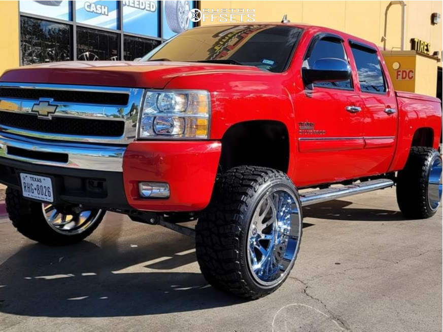 Rough Country 7.5" Suspension Lifts for 07-13 Chevrolet Silverado 1500 ...