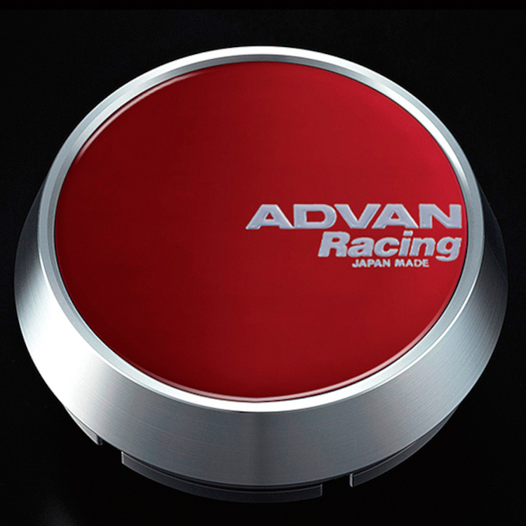 Advan Racing Center Cap - 63mm - Middle Candy Red | Custom Offsets