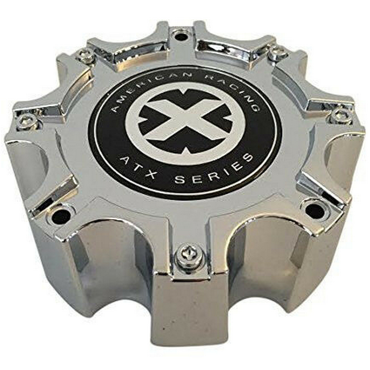 ATX Cap Style A Chrome 8 Lug | Custom Offsets