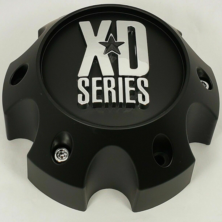 XD Cap Matte Black 6x5.5 | Custom Offsets