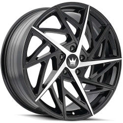 Mazzi Freestyle 18x8 35 Machined Black | 377-8812B | Fitment Industries