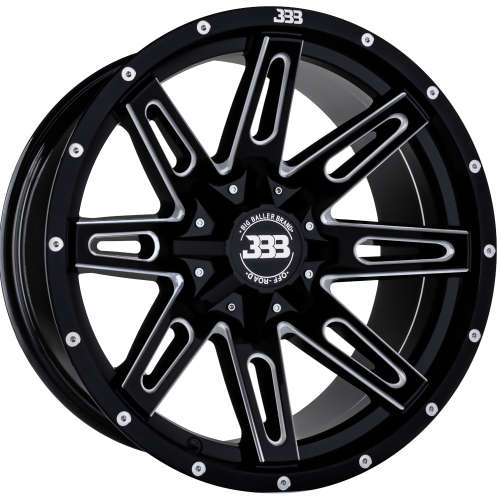 Big Baller Brand LB4 20x10 -25 Black Milled | H137-LB4-1848 | Custom ...
