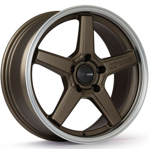 Enkei Quasar Matte Bronze with a Machined Lip 18x8 +35mm with ...