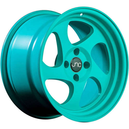 JNC JNC034 Matte Tiffany Blue 16x9 +20mm with Hankook Ventus V2 Concept ...