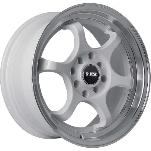 NS NS1202 15x7 38 White | NS1202157013+38WLP | Fitment Industries