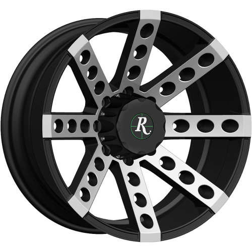Remington Buckshot Satin Black with Machined Spoke Faces 20x9 0mm with ...