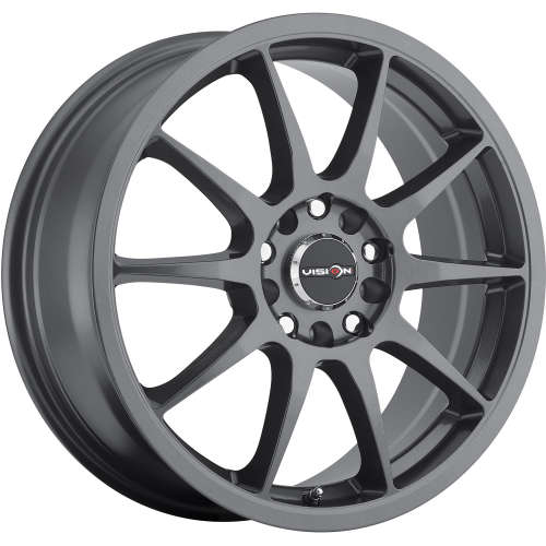 Vision Venom 16x7 48 Gunmetal | 425-6720GM48 | Custom Offsets