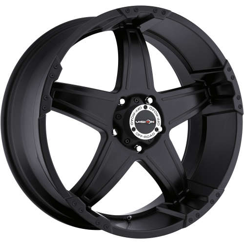 Vision Wizard Matte Black 20x9 +25mm with Cooper Discoverer AT3 XLT ...