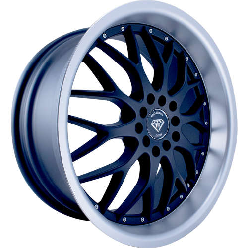 Matte Black Machined White Diamond W503 Wheels for Sale in Size ...