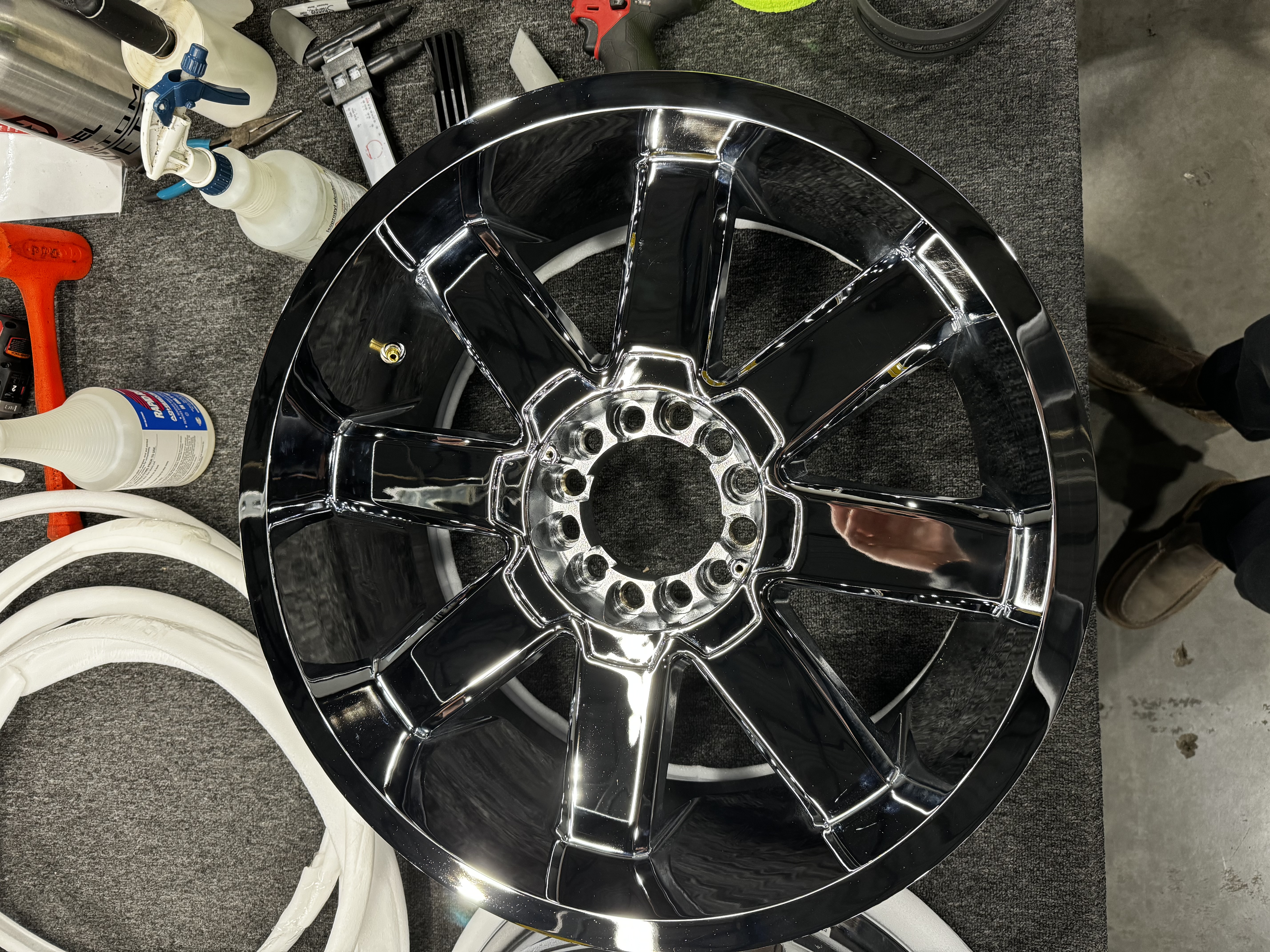 4 - Blemished 20x9 Chrome Wheel Alloy Ion Style 141 6x135 6x5.5 0 | eBay
