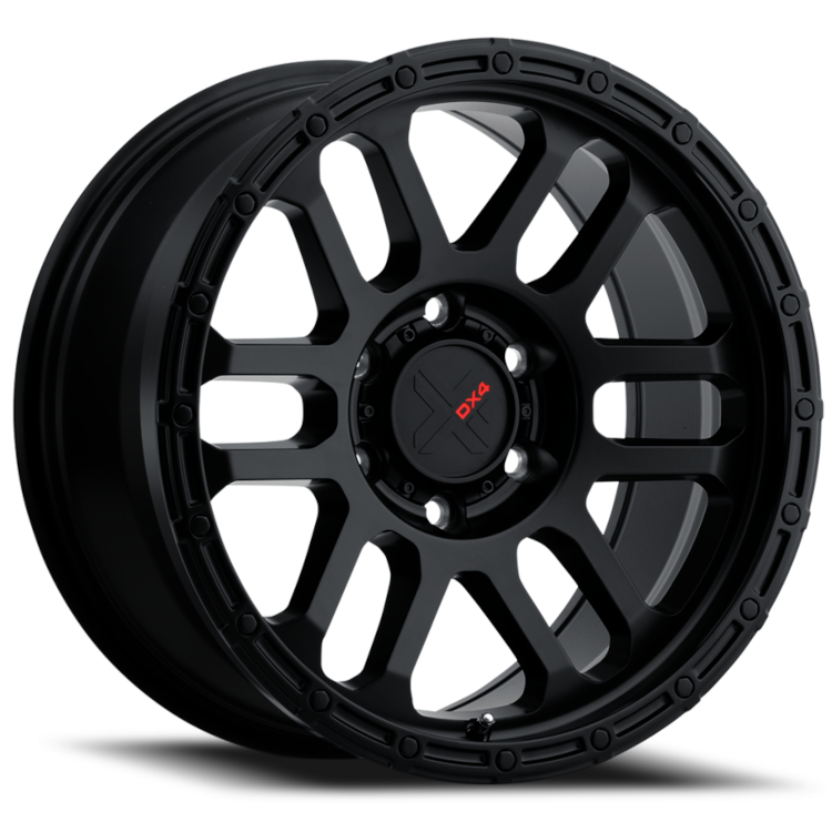 DX4 Flare 17x8.5 0 Matte Black | X2378536067BF1 | Custom Offsets