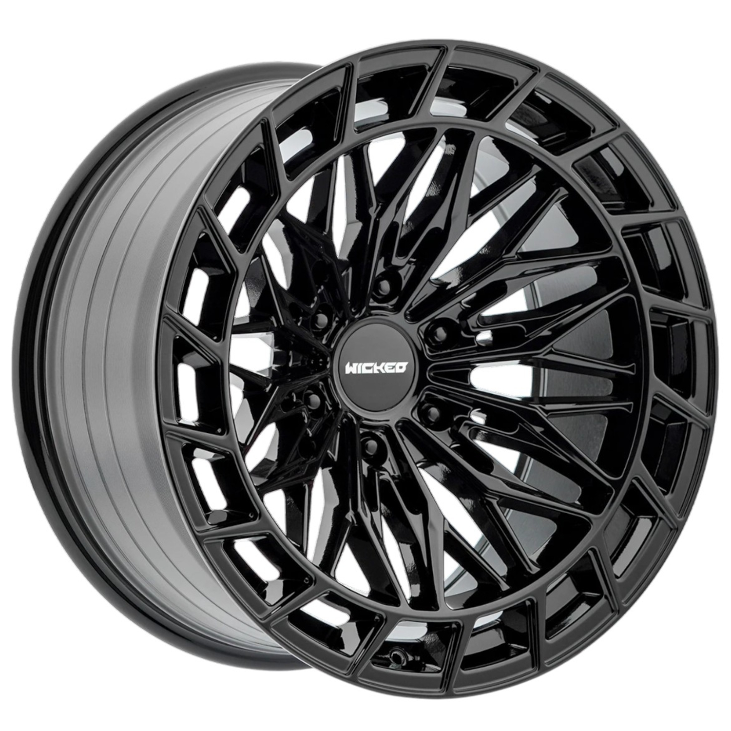 Wicked Offroad W829 20x10 -24 Gloss Black | W829200655-24AG | Custom ...